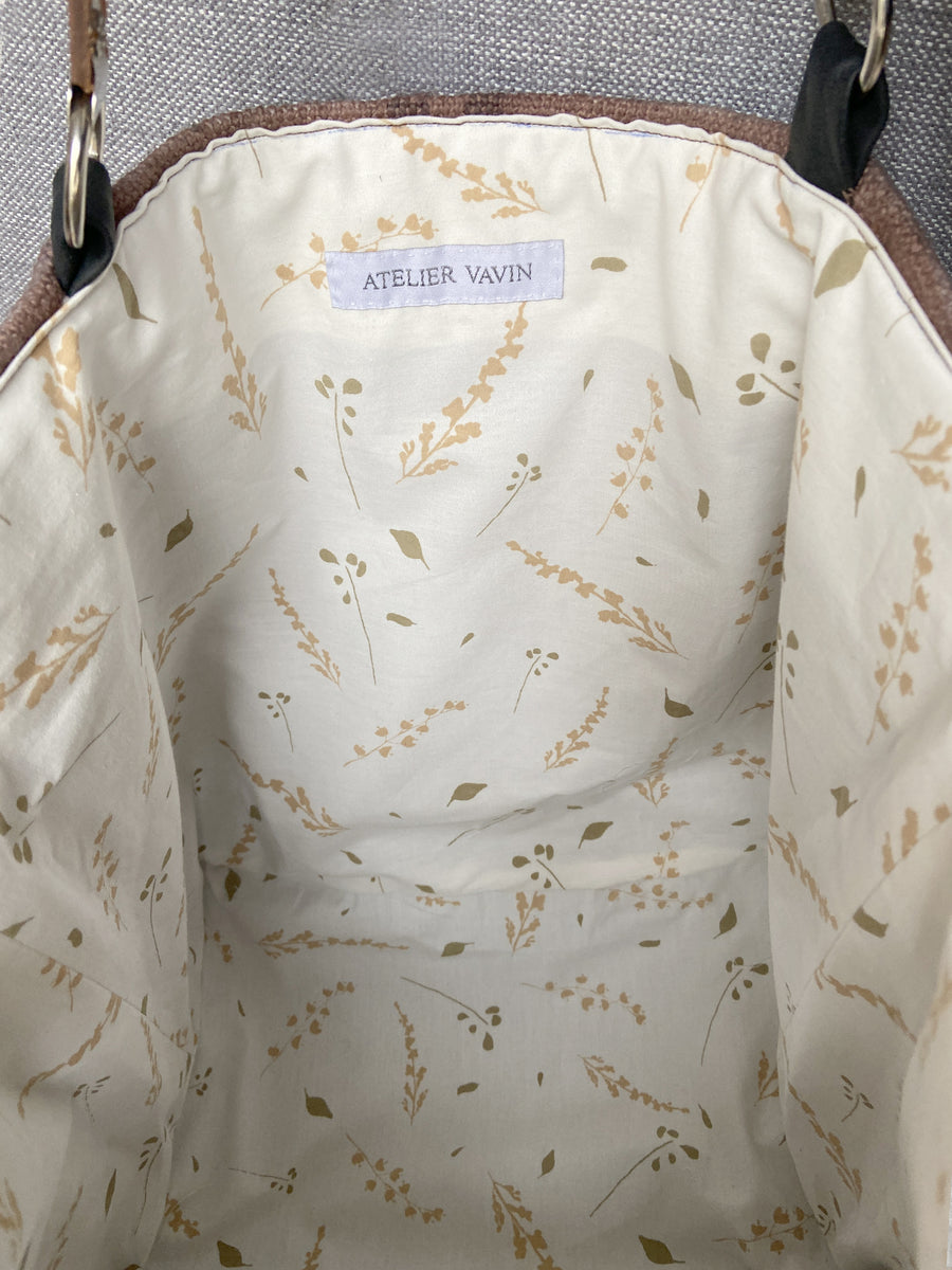 Sac brodé – Atelier Vavin